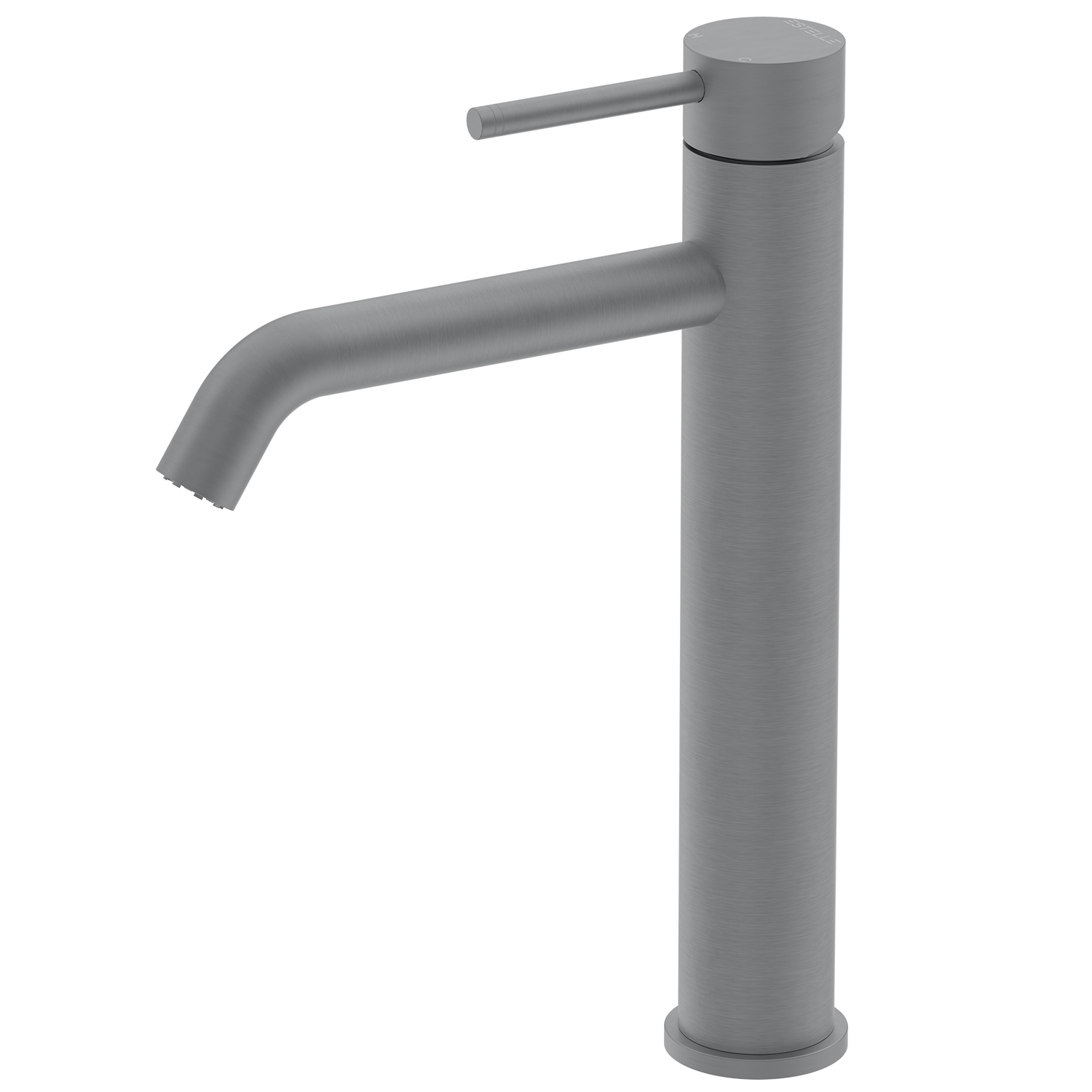 Pinnacles Tall Basin Tap Mixer Brushed Gun Metal
